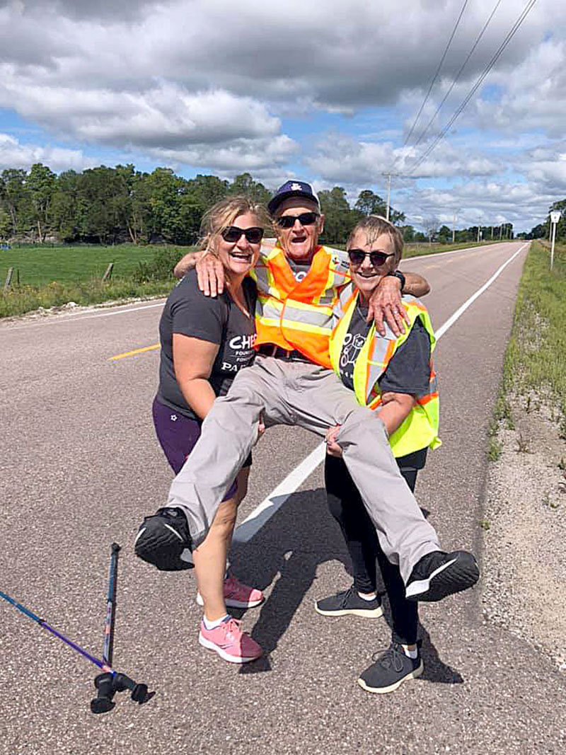 Papa completes his walk 4 kids - The Equity
