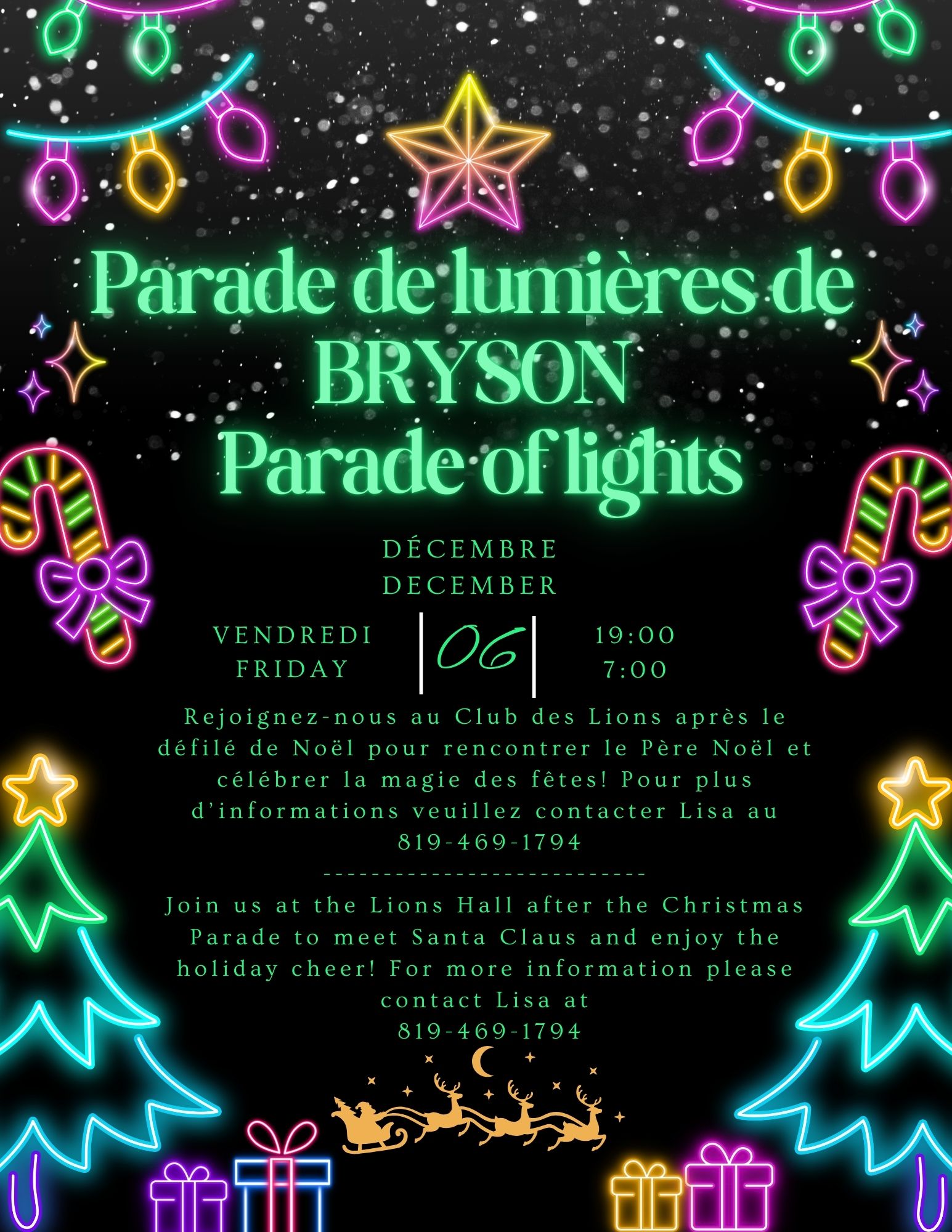 Bryson Parade of Lights - The Equity